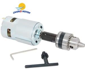 DC Motor 775 12V/24V High Speed Motor Mini Table Bench Drill for Drill ...